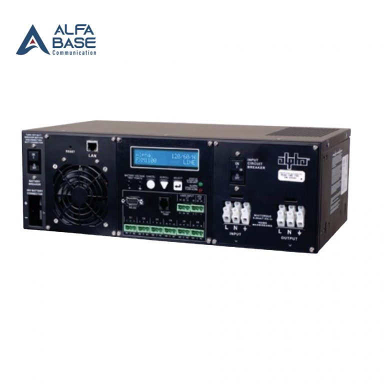 PDU 19”/21” Rack Mounting 3U, 2 Sources 3 Bus Bars Unload, Dark Gray