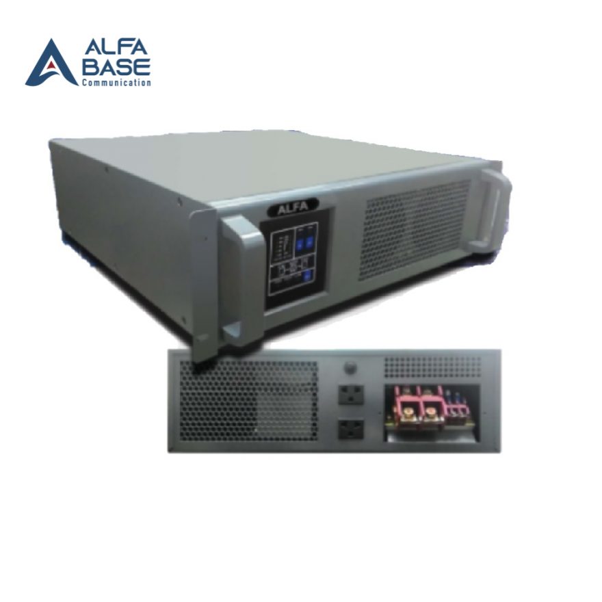 จำหน่าย PDU-19-S1-B2-GR : PDU 19” Rack Mount 3U, 1 Channel 2 Bus Bars ...