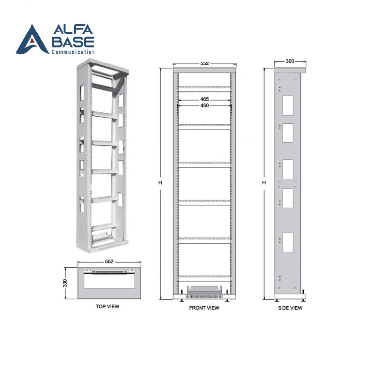 19" Alfa Open Rack AO Series - Alfa Base จำหน่ายและนำเข้าสินค้าอุปกรณ์ ...