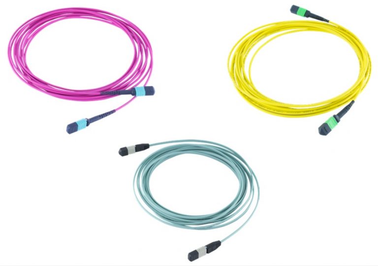 40G / 100G MPO / MTP Trunk Fiber Optic Cable Patch Cord - Alfa Base ...