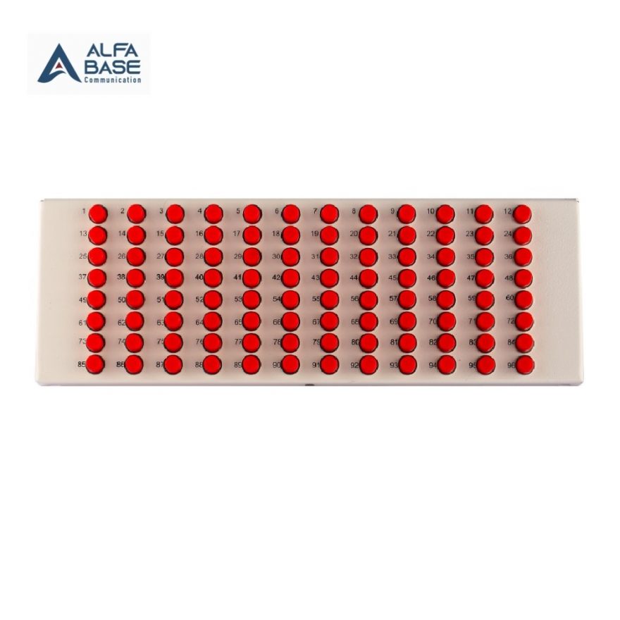 SNPRS6S1US : Snap Plate 96 FC SM with Adapter - จำหน่าย Plate แบบตรง 6 ช่อง