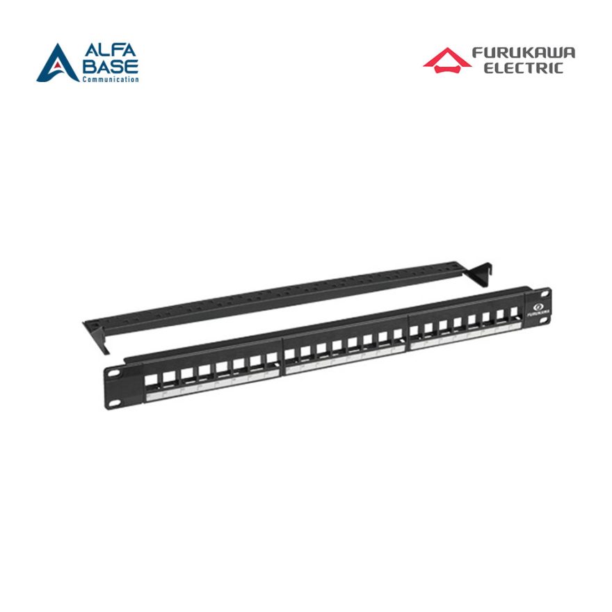 UTP MODULAR PATCH PANEL 24P WITH IDENTIFICATION ICONS (UNLOADED) - Alfa ...