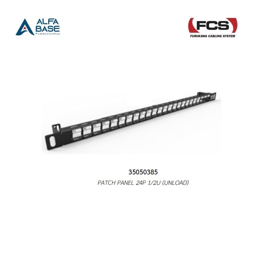 UTP Modular Patch Panel 24P with Identification Icons (Unloaded) - Alfa ...