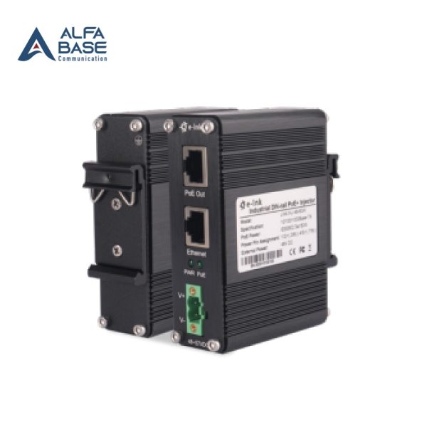 PoE Injector 1 Port 10/100/1000, Input 48 Vdc, 60W Industrial Grade ...
