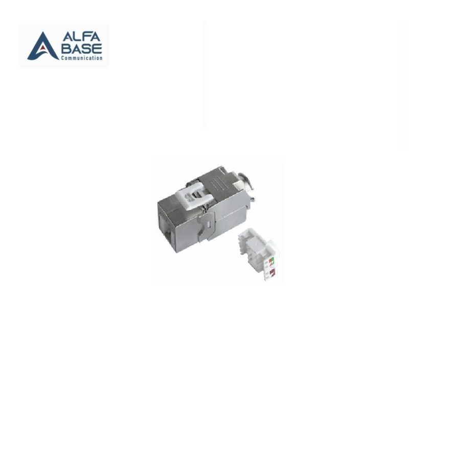 Shielded CAT6A RJ45 Modular Jack, Slim Tool Free, Auto Shuttle